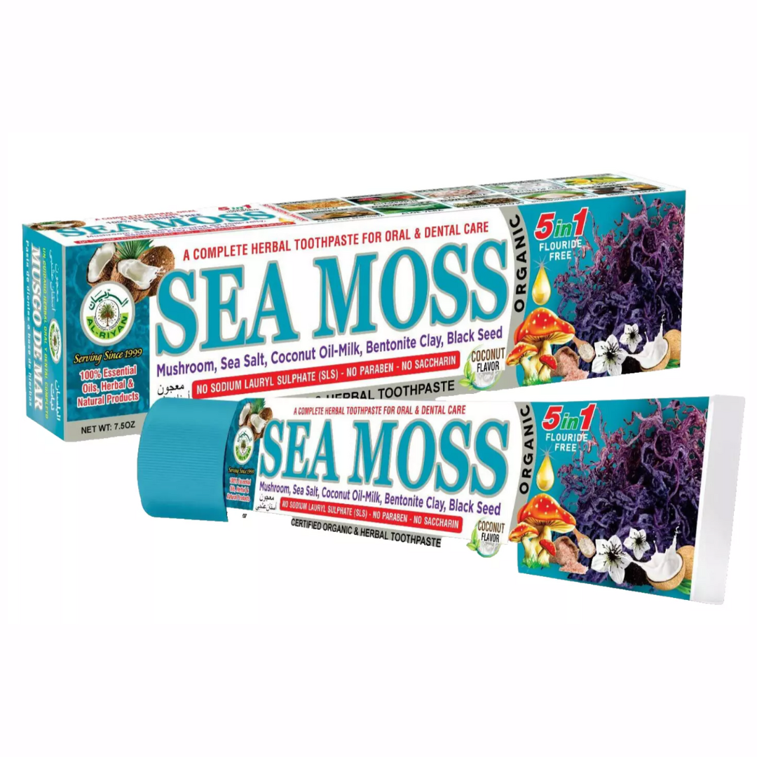 Sea Moss Herbal Toothpaste – Adiva Naturals