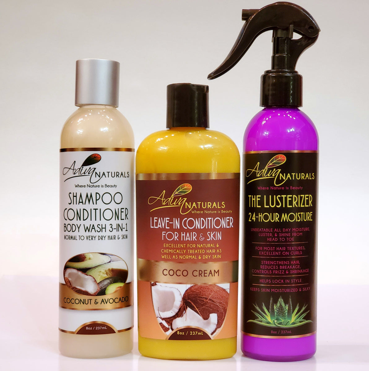 Hydrate. Indulge. Luxuriate. Deluxe Set (Choose your Flavor) – Adiva ...
