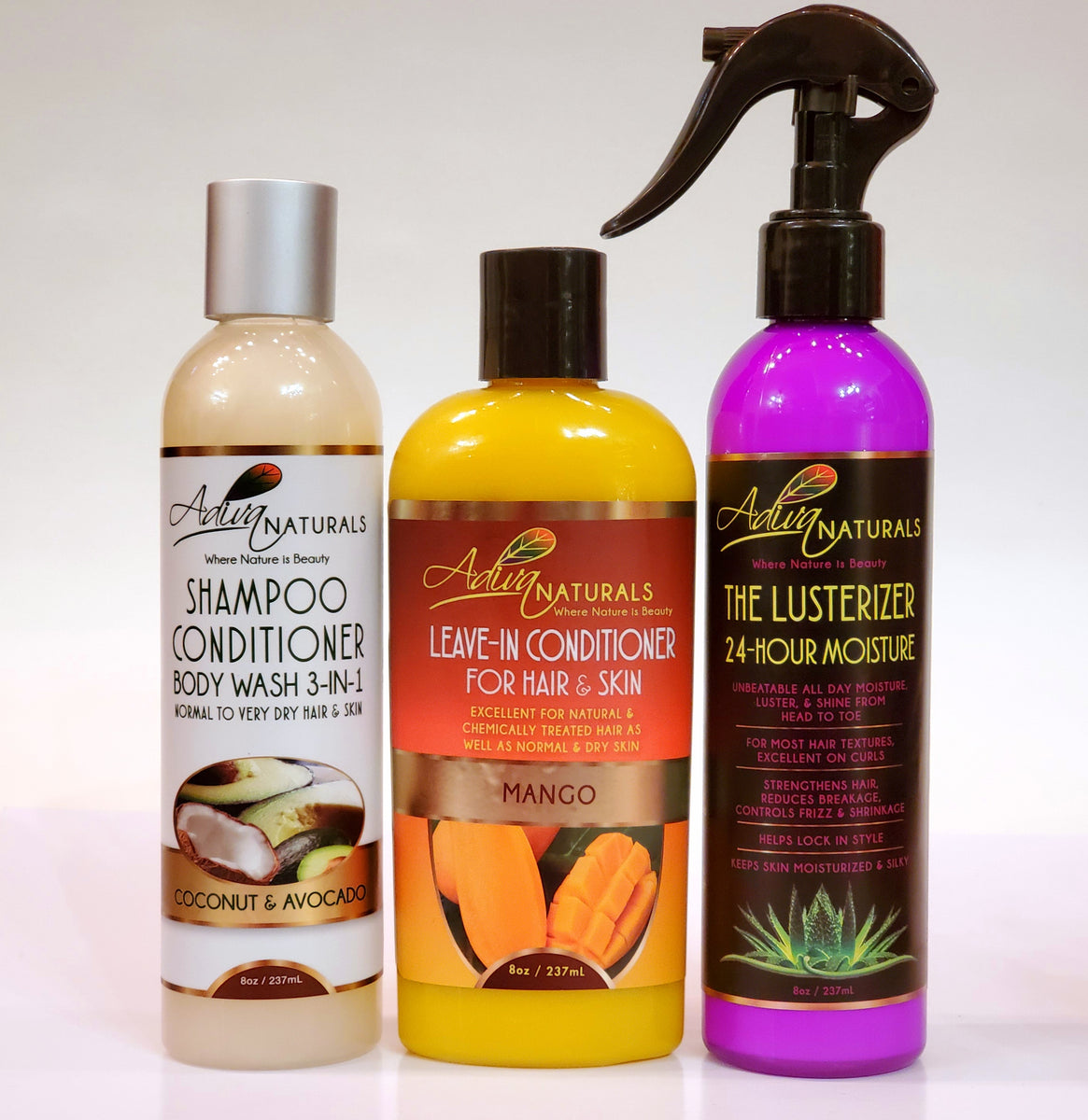Hydrate. Indulge. Luxuriate. Deluxe Set (Choose your Flavor) – Adiva ...